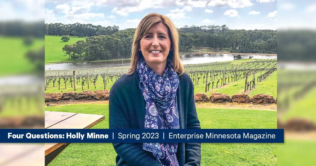 Four Questions: Holly Minne - Enterprise Minnesota