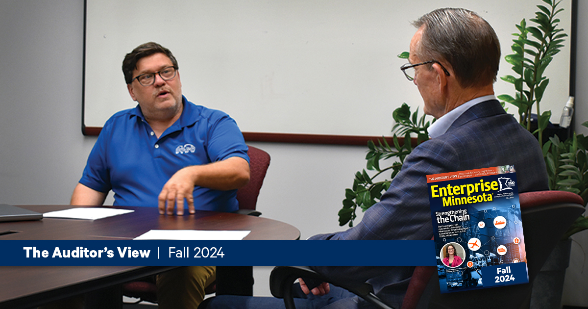 The Auditor's View - Enterprise Minnesota